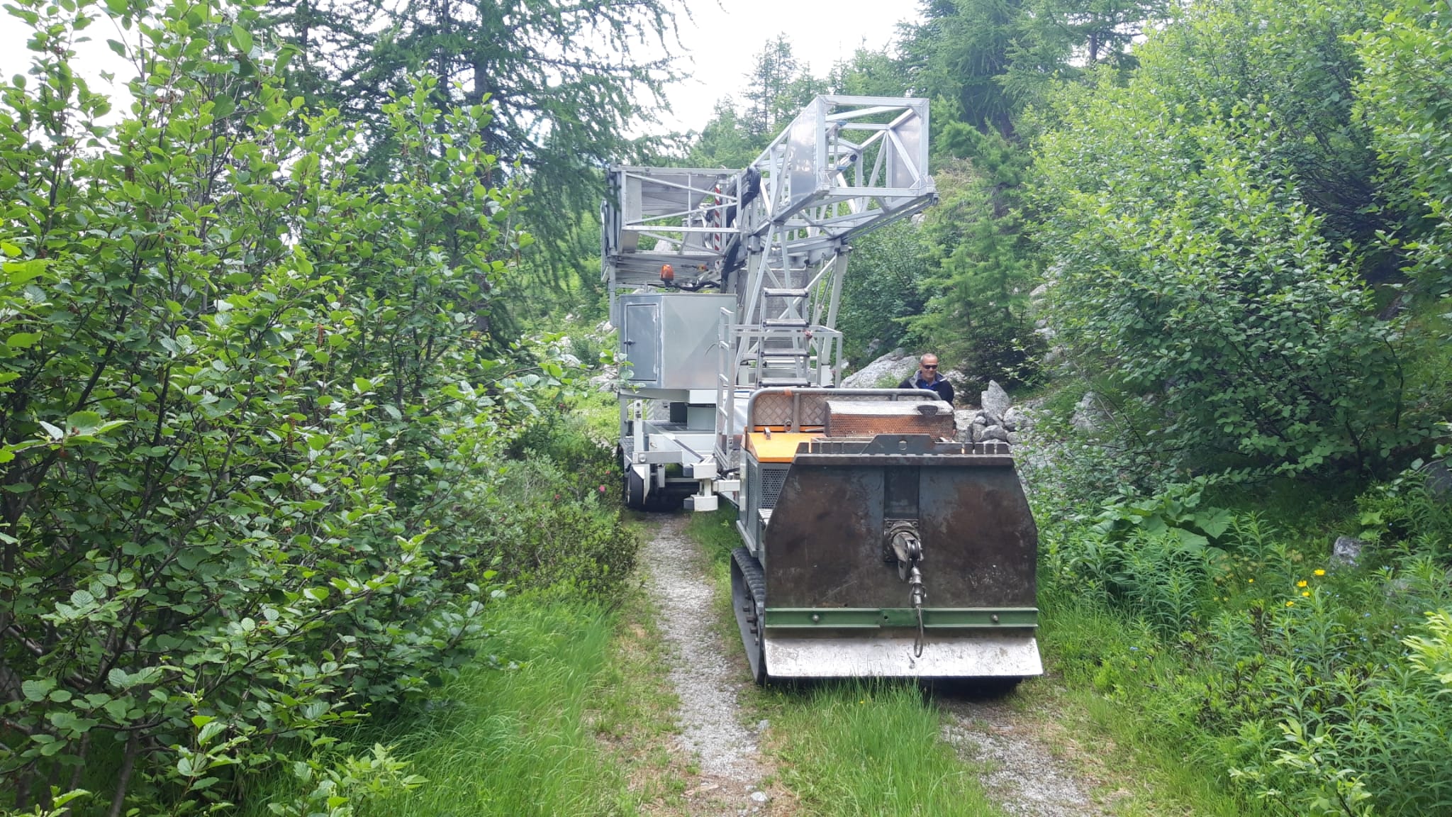 MOOG under-bridge unit floats into the mountains - MOOG ...